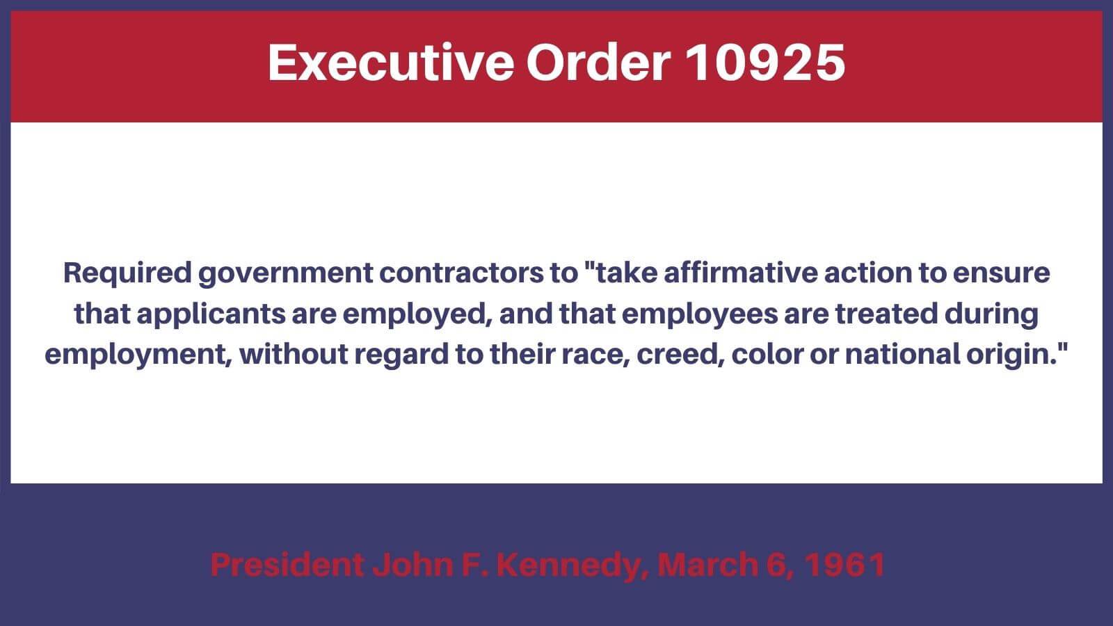 What Is Executive Order 11246?