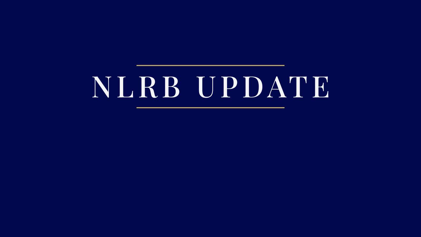 Trump Nominates James Macy to NLRB